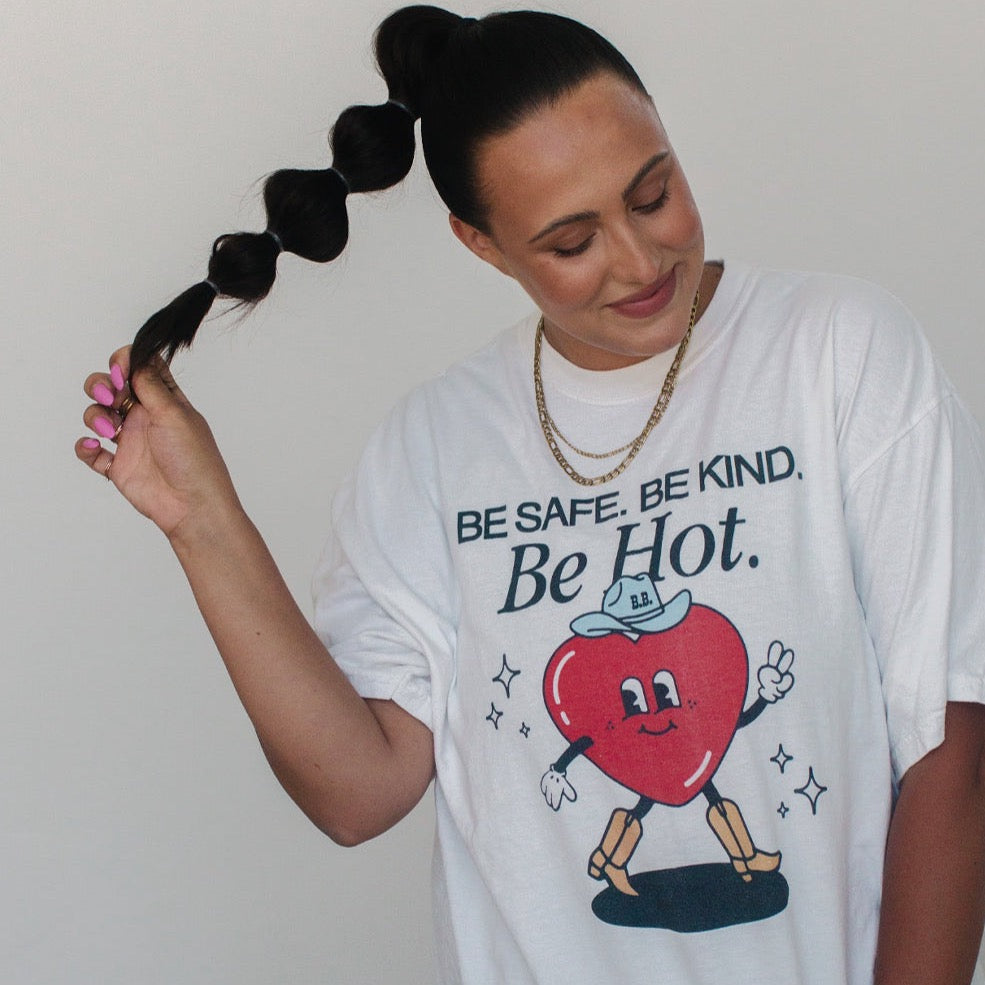 SAFE, KIND, & HOT COWGIRL TEE – Shop Dear Media